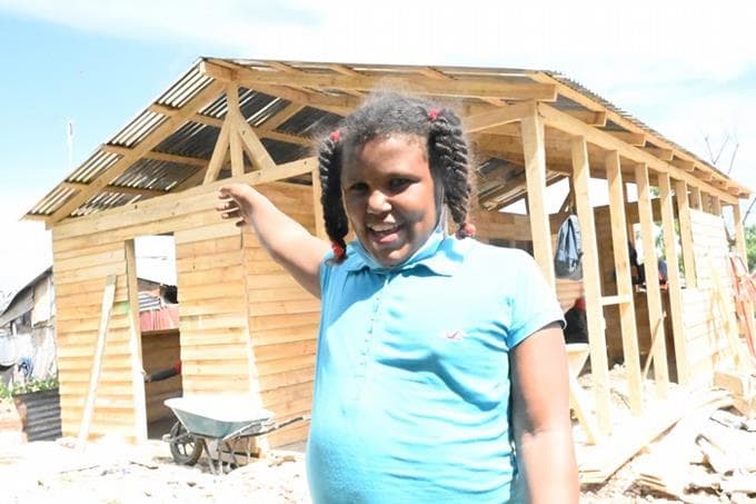 La niña que le solicitó a Abinader una nueva vivienda quiere ser ...